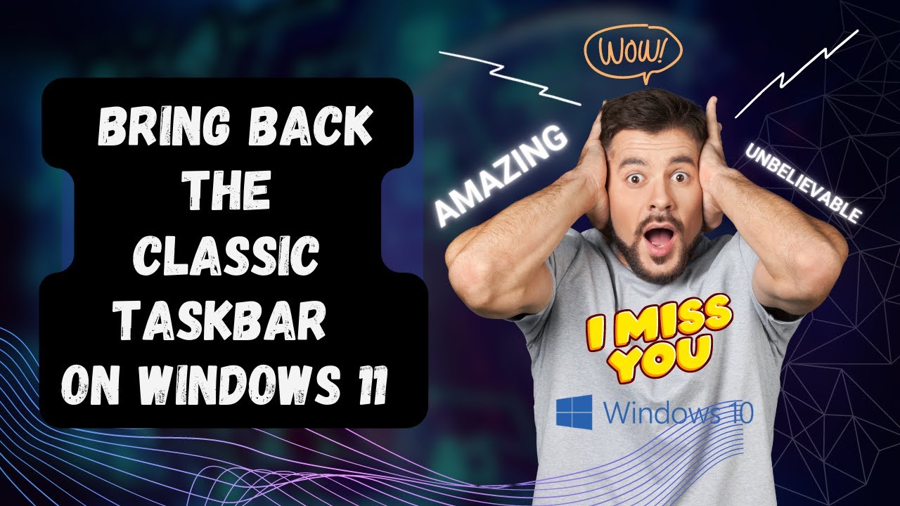Unlock Windows 11: Taskbar Secrets Revealed - YouTube