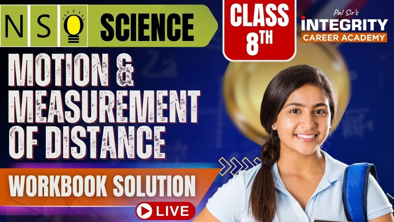 Class 6th NSO | Ch:5 Motion & Measurement of Distance | NSo workbook 2024 solution #sofnso - YouTube