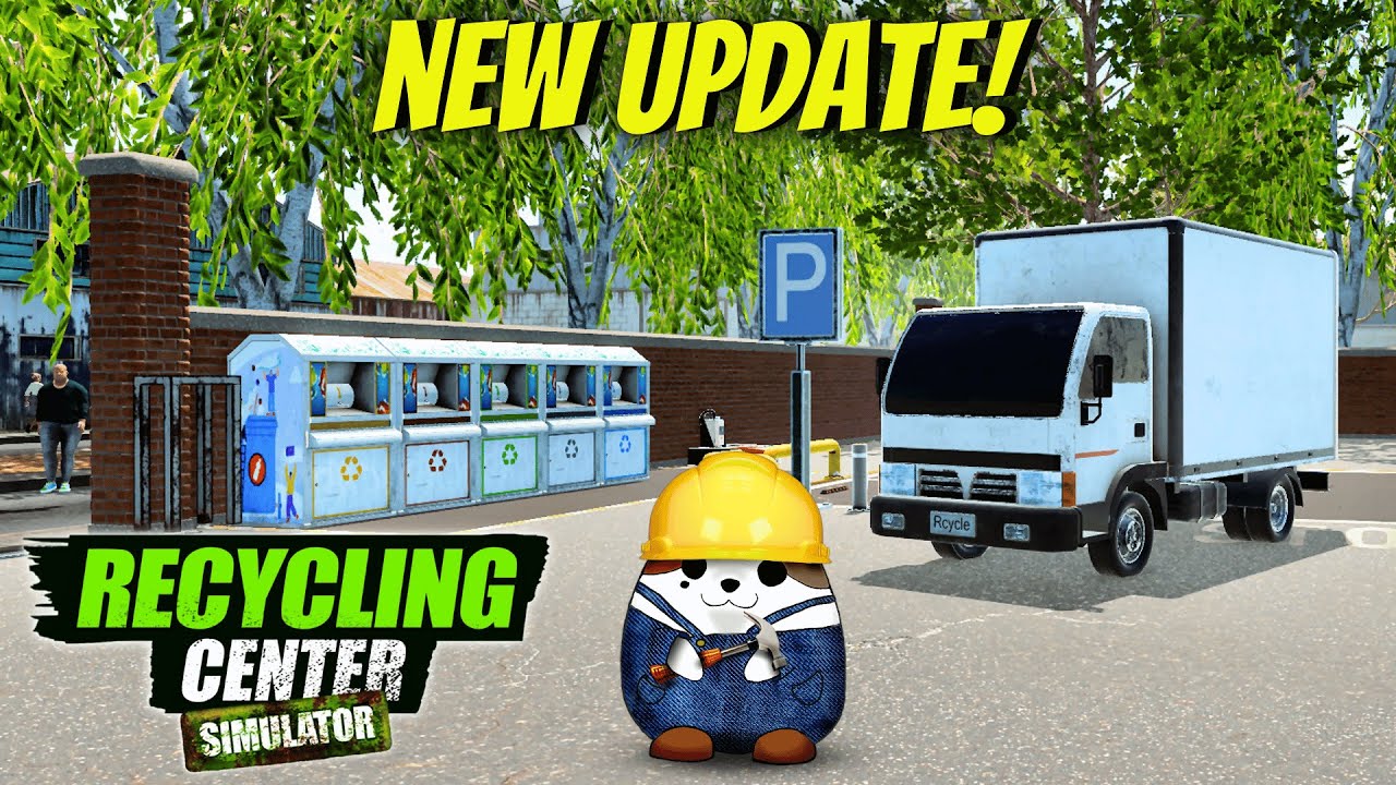 New Truck and Locations in Recycling Center Simulator! | New Update! Ep ...