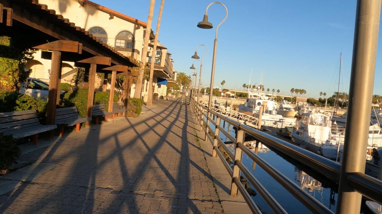 Cabrillo Beach & Yacht Club - Apollo City Scooter Ride - YouTube