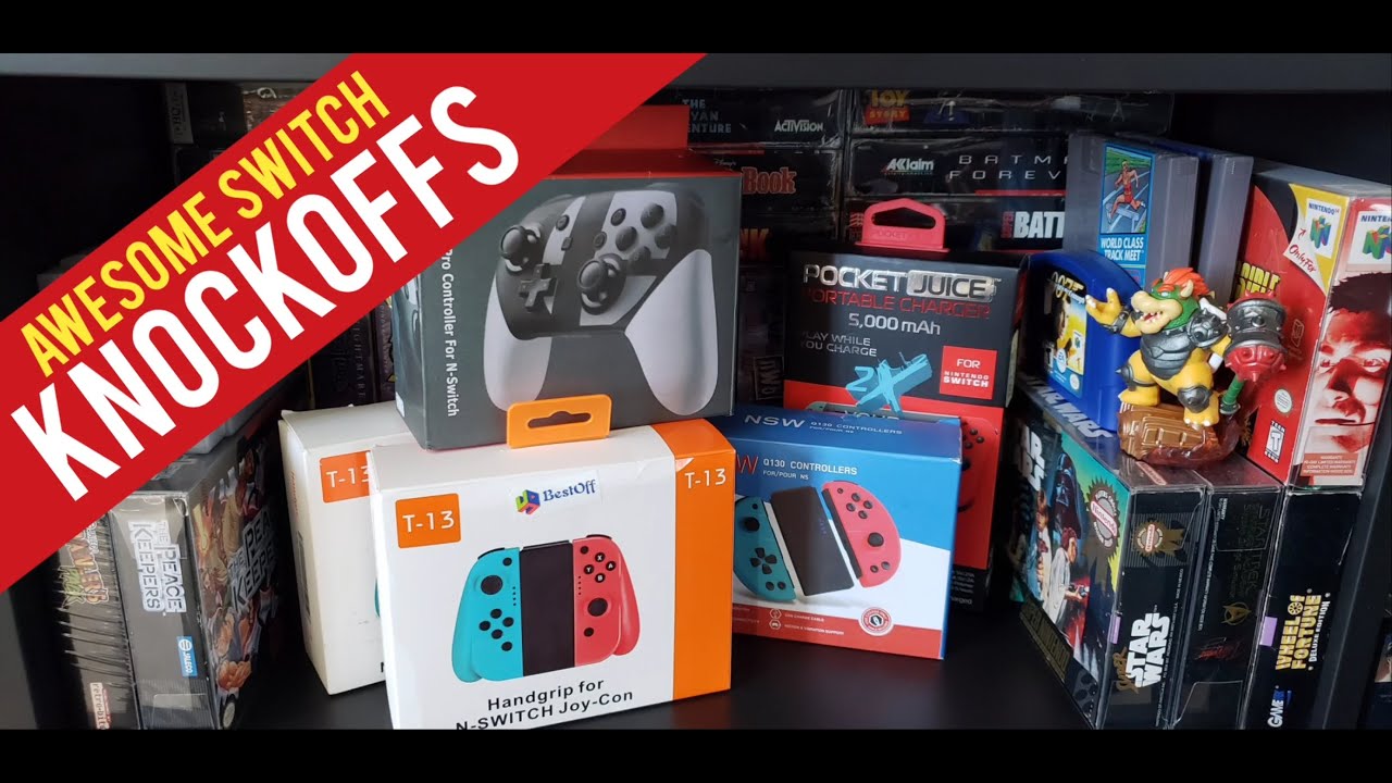 NINTENDO SWITCH KNOCKOFFS AWESOME - YouTube