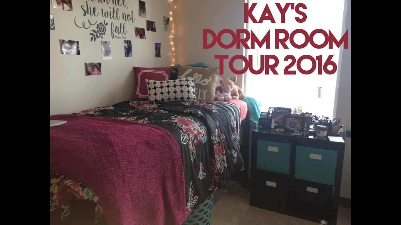 Move In Day : Dorm Room Tour 2016 - YouTube