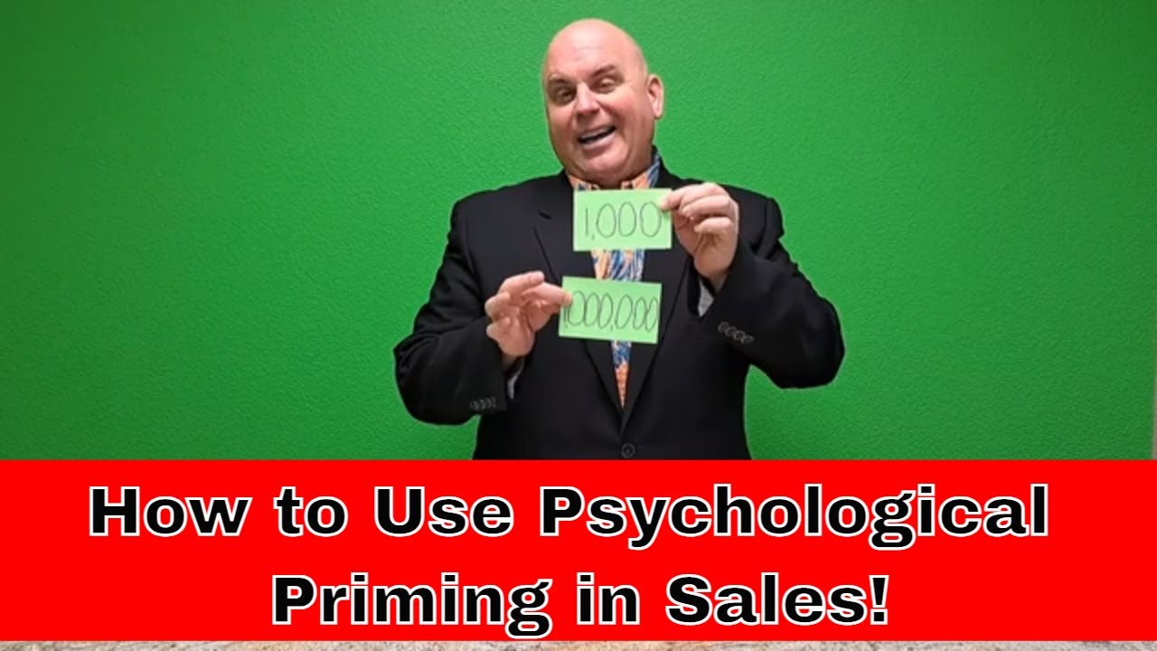 HVAC Technician sales secrets 63 Psychological priming in sales - YouTube