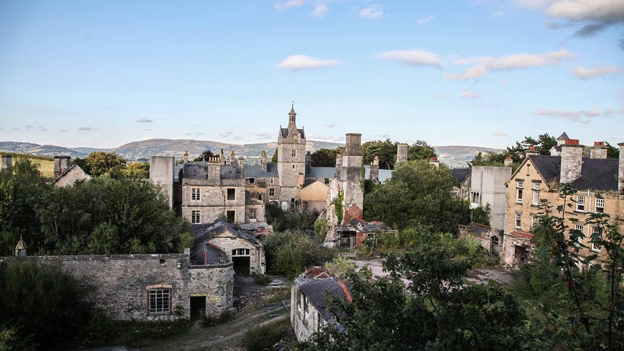 Exploring Abandoned Denbigh Mental Asylum - Creepy Gothic Style 1800s ...