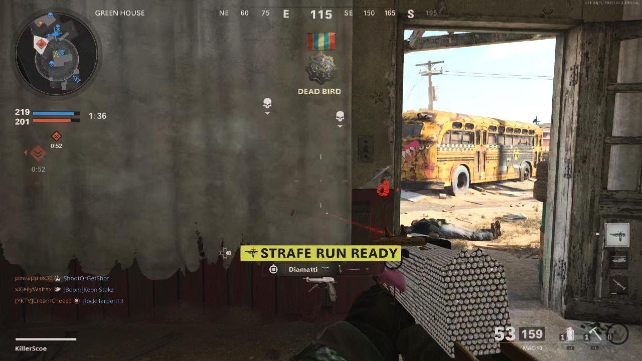 Call of Duty: Black Ops Cold War Strafe Run massacre - YouTube