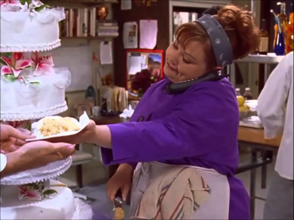 Sookie got far on the wedding cake - YouTube