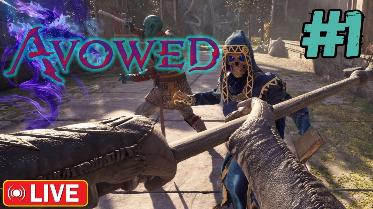 AVOWED - Early Access Lets play Part 1 - YouTube