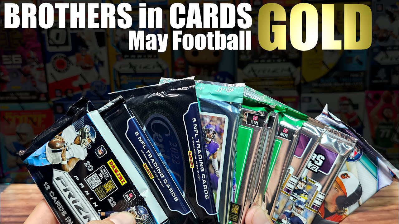 9 RANDOM FOOTBALL HOBBY PACKS | Brothers in Cards Pack Plus Program ...