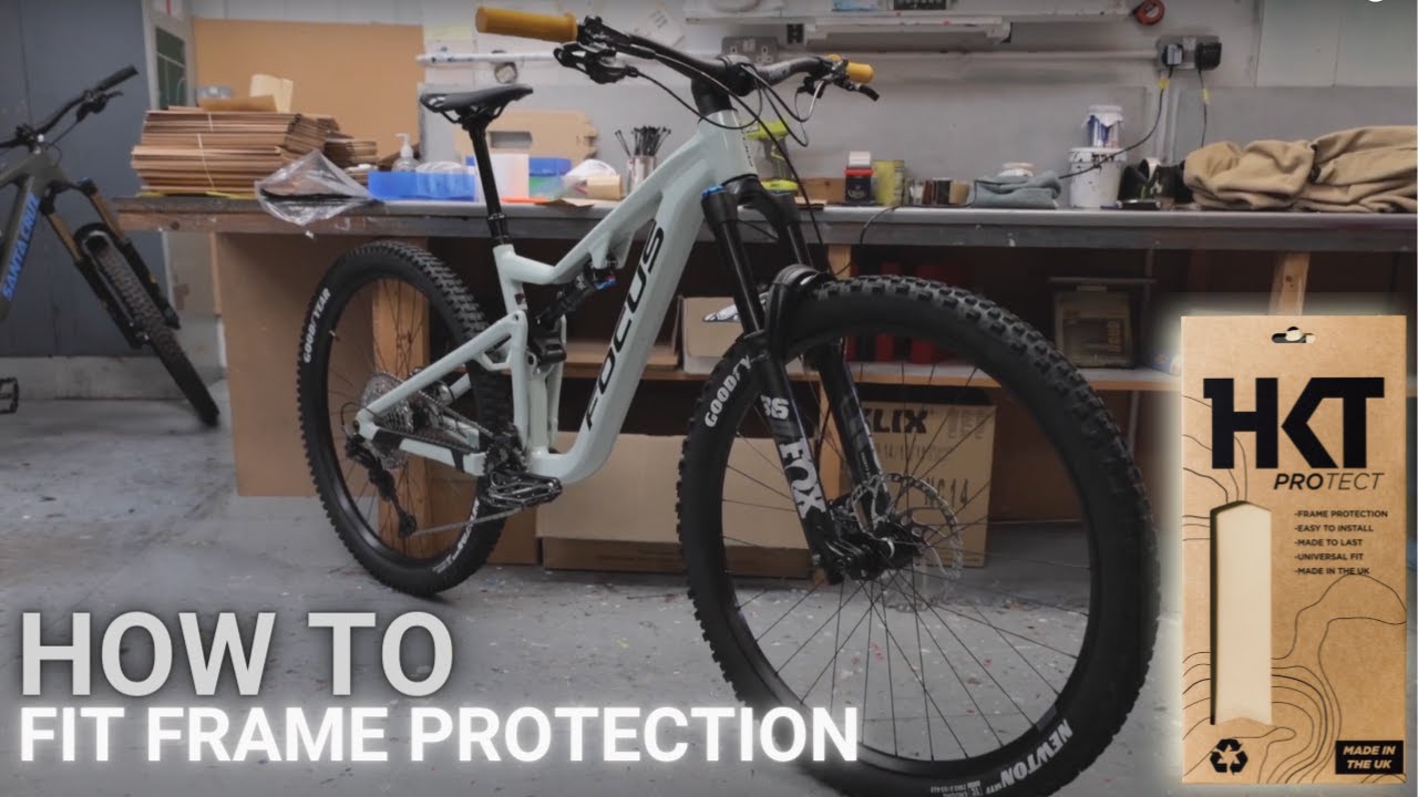 HOW TO: Fit Mountain Bike Frame Protection - YouTube
