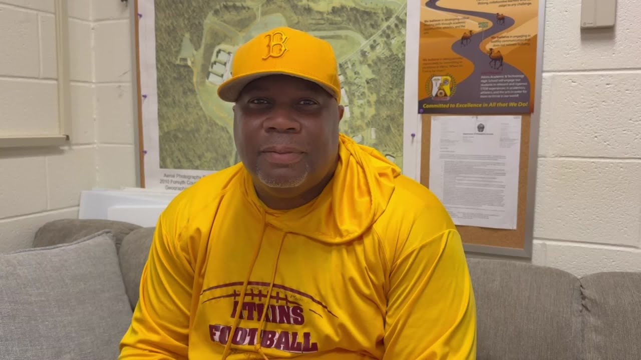 Johmar Barringer, Atkins football coach, talks about the new conference ...