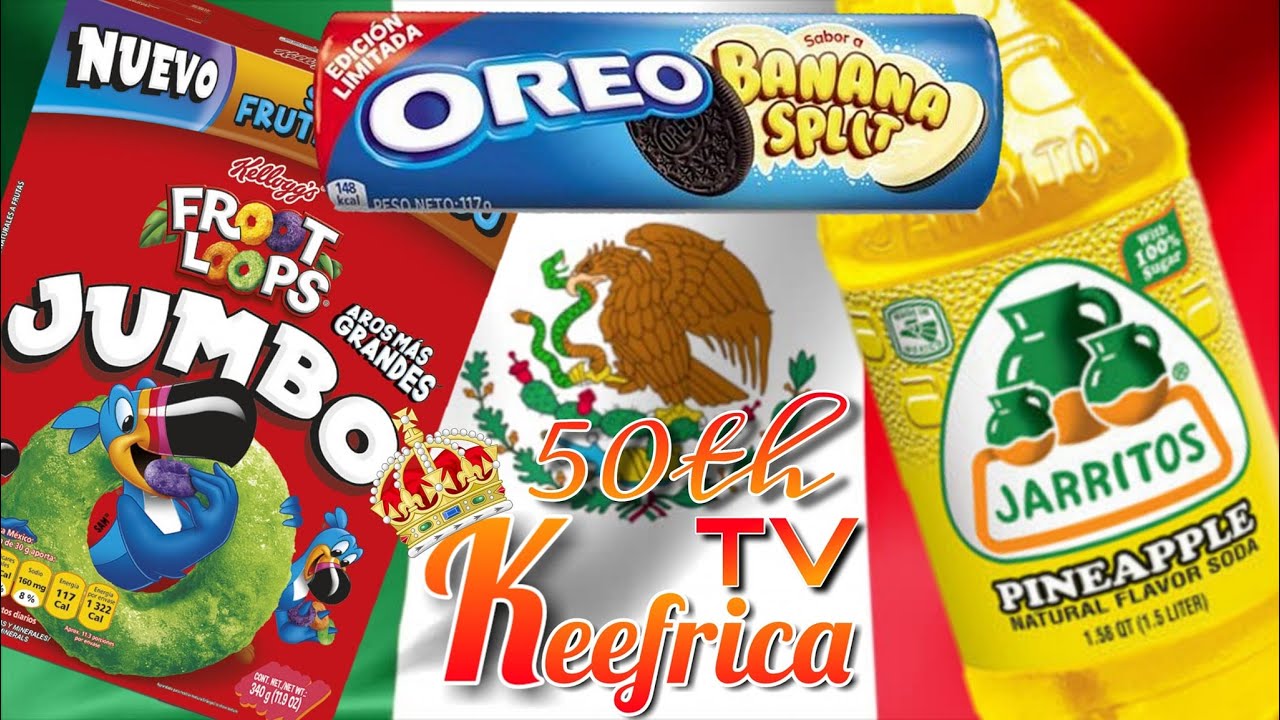 Kellogg's JUMBO Froot Loops | Jarritos Pineapple Soda | Banana Split ...