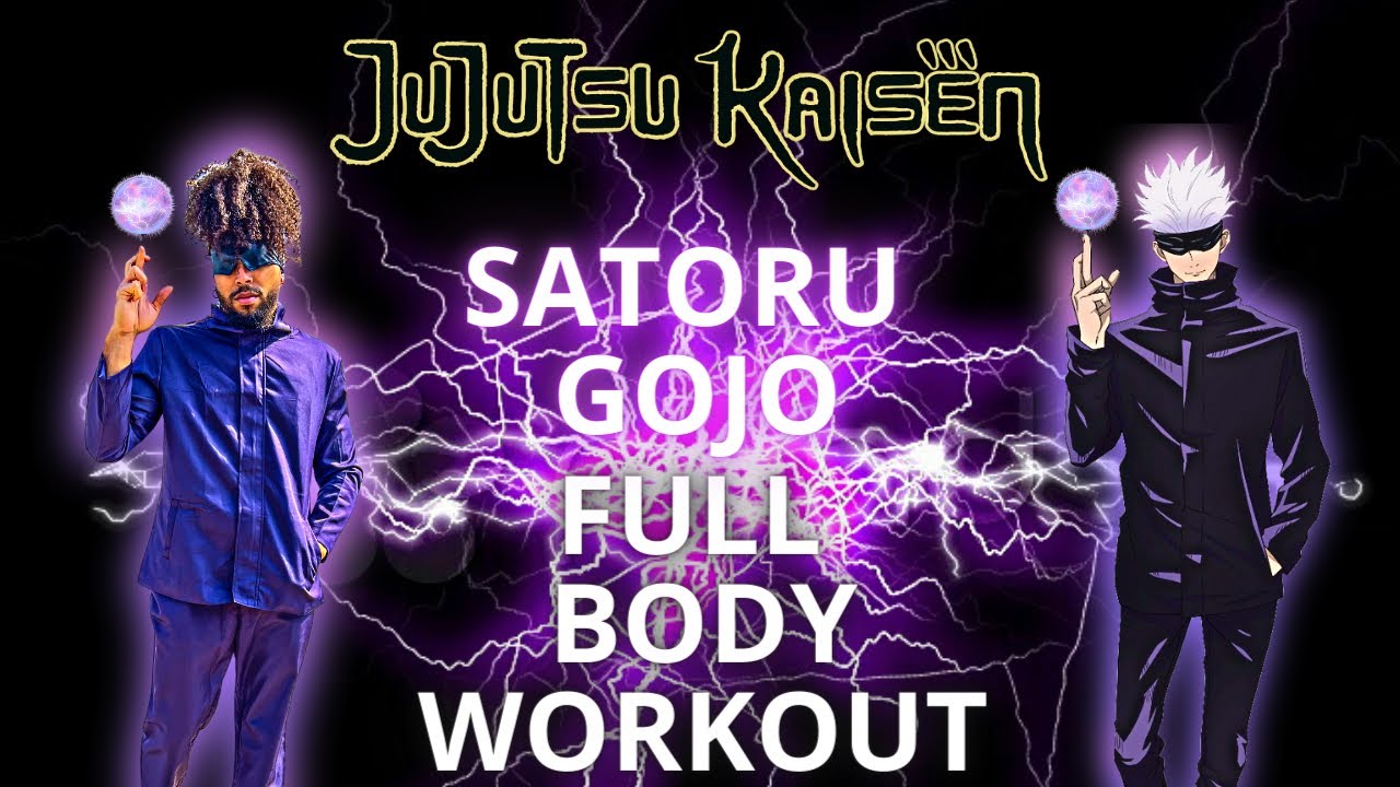 HOW TO GET STRONG QUICK | Jujutsu Kaisen Satoru Gojo Home Workout - YouTube