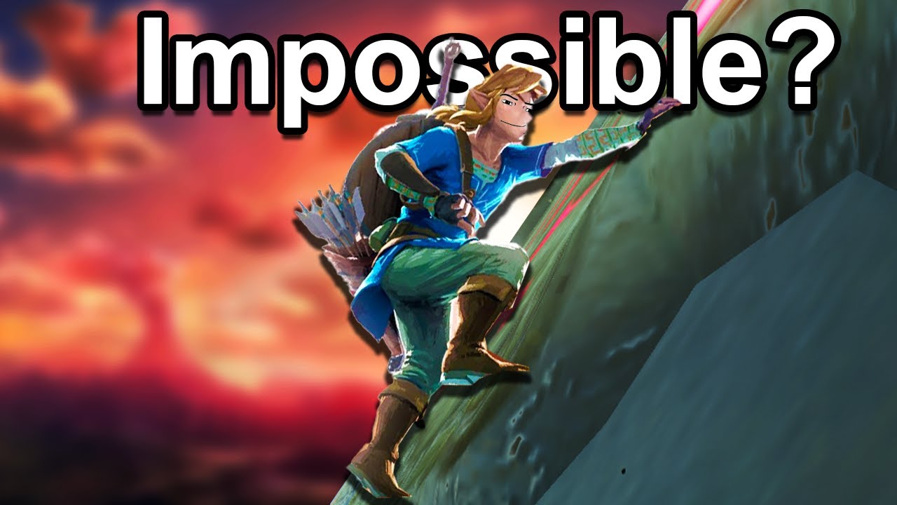 Can you climb Hyrule Castles Unclimbable Pillars? - YouTube