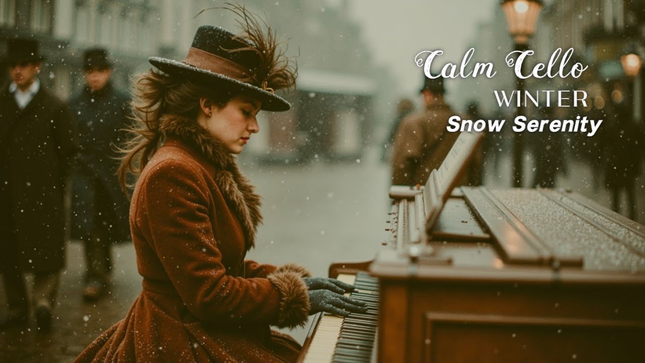 Victorian Winter Cello Melodies - Snowfall Serenity & Elegant Calm ...