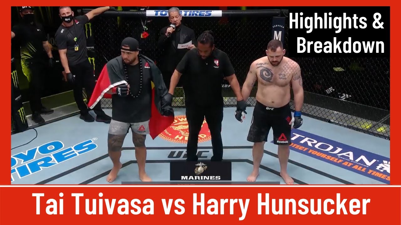 #UFCVegas22 | Tai Tuivasa vs Harry Hunsucker | Highlights | Fight ...