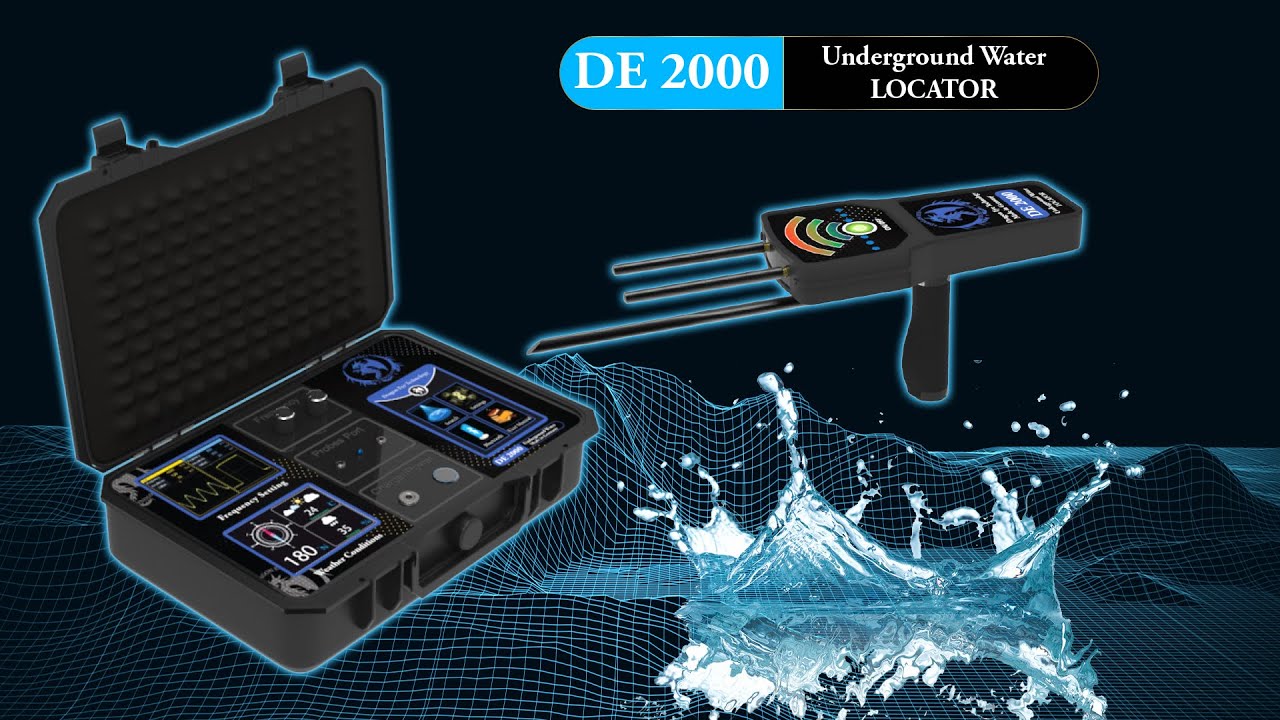 #DE_2000 Underground Water Detector - YouTube