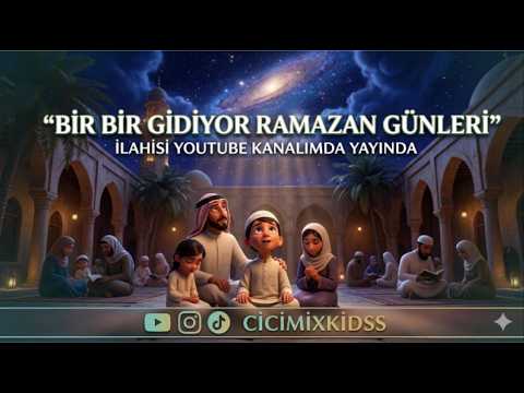 BİR BİR GİDİYOR RAMAZAN GÜNLERİ | Çocuk İlahileri | Çocuk Şarkıları