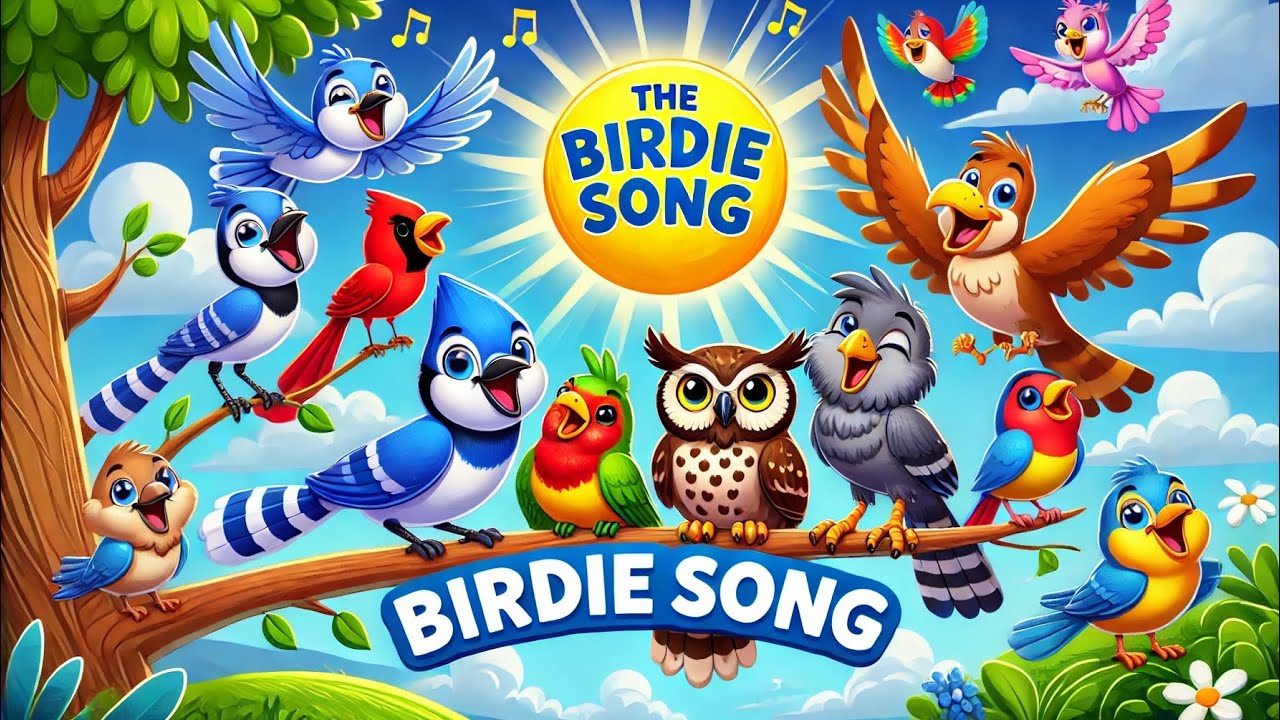 The Birds Song / Kids Song@VRNestEasyRecipesandGardenTips - YouTube