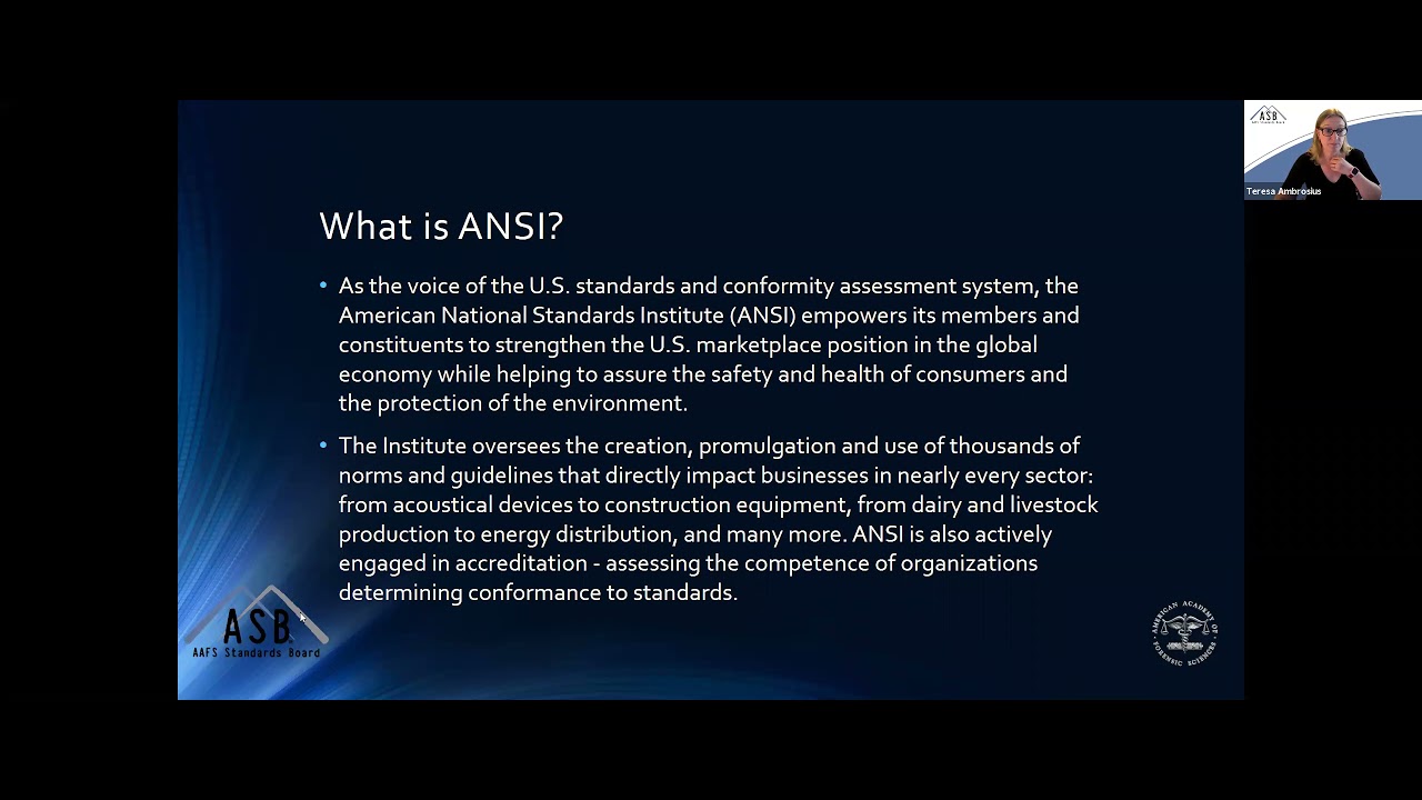 Introduction to the Academy Standards Board (ASB) - YouTube
