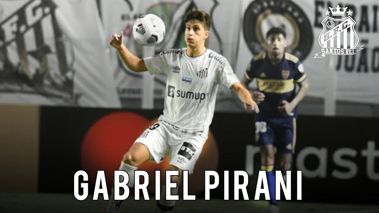 Gabriel Pirani • SantosFC • Skills & Gols - YouTube