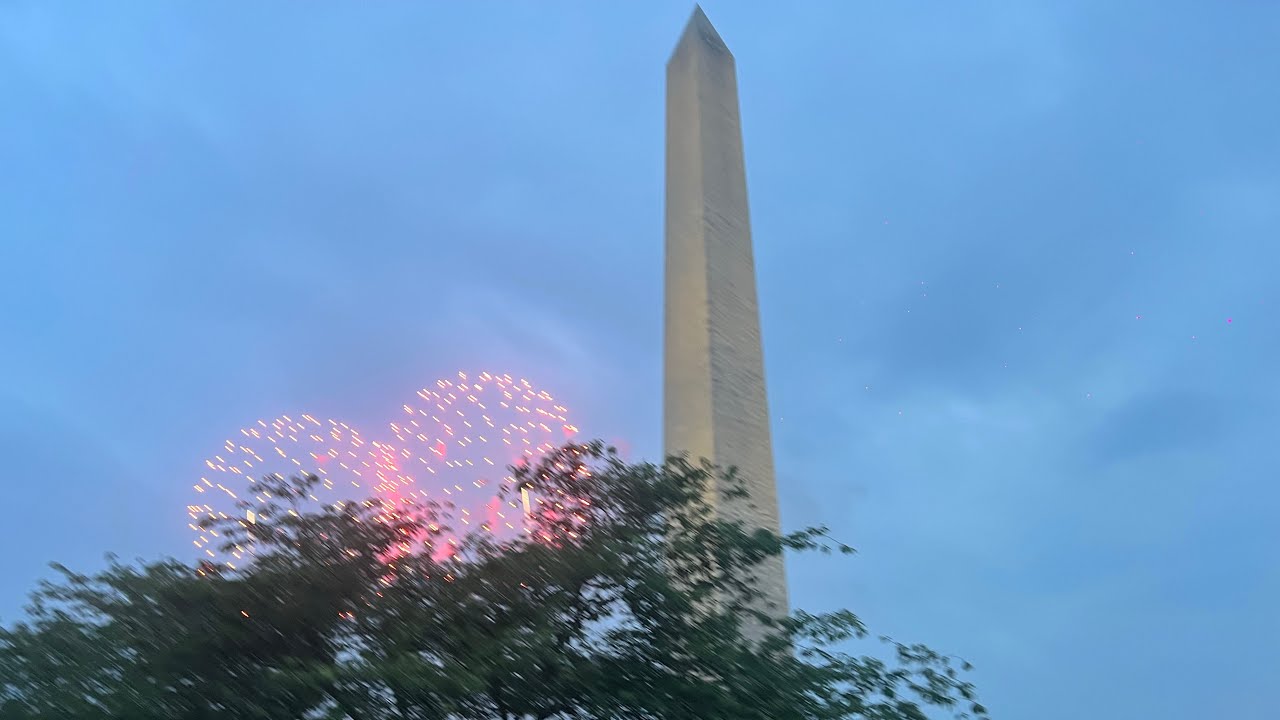 6/14 Live Washington Fireworks 250thAnniversary of theU.S.Army Grand ...
