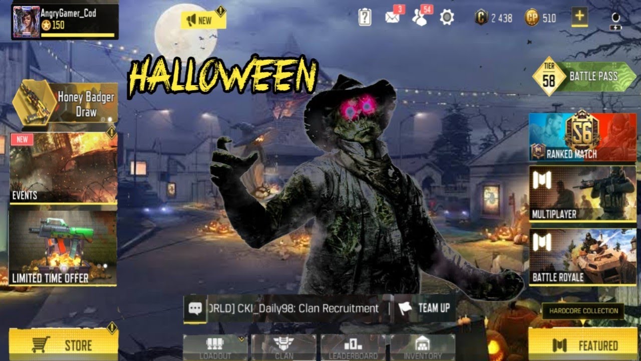 SEASON 11 HALLOWEEN COD MOBILE LEAKS || GHOST OG SKIN , EPIC GUNS SKIN ...