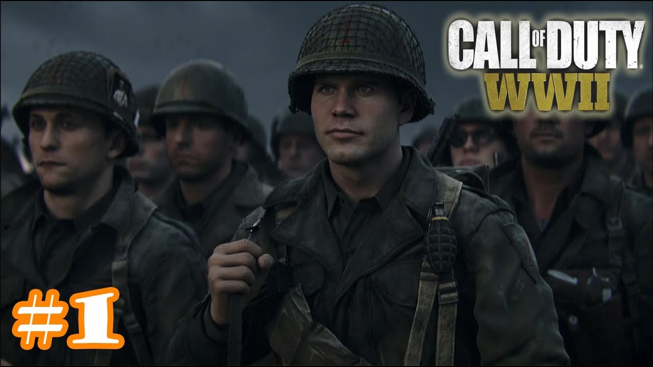 CALL OF DUTY WWII CAMPAGNA ITA - SBARCHIAMO IN NORMANDIA #1 - YouTube