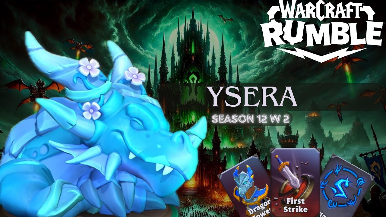 Warcraft Rumble PvP : Ysera The Underrated Leader Road to 15200 ...