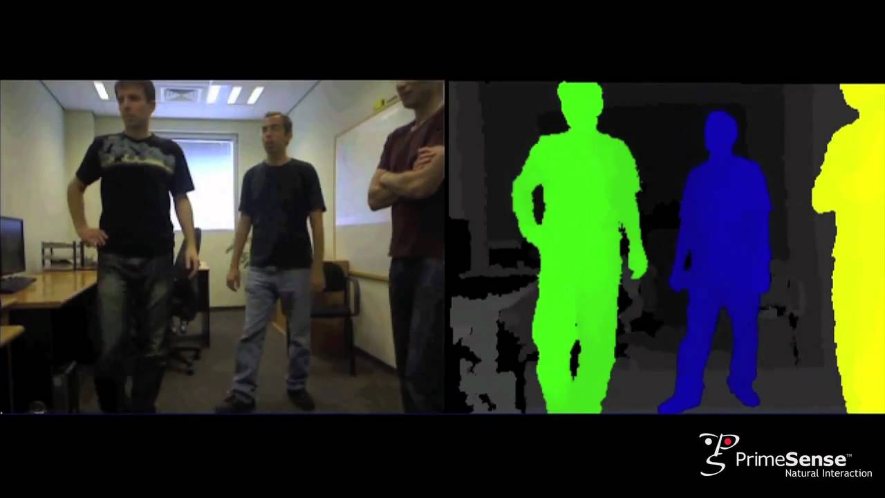 OpenNI-compliant real time SceneAnalyzer by PrimeSense - YouTube