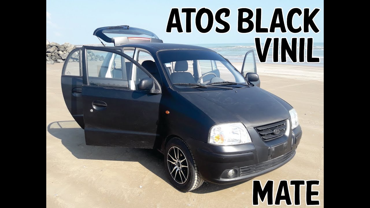 Atos Negro Mate Vinil y Fibra de Carbono / ATOS BLACK VINIL MATE AND ...