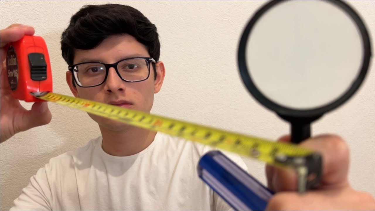 ASMR Fixing you and taking your measurements - YouTube