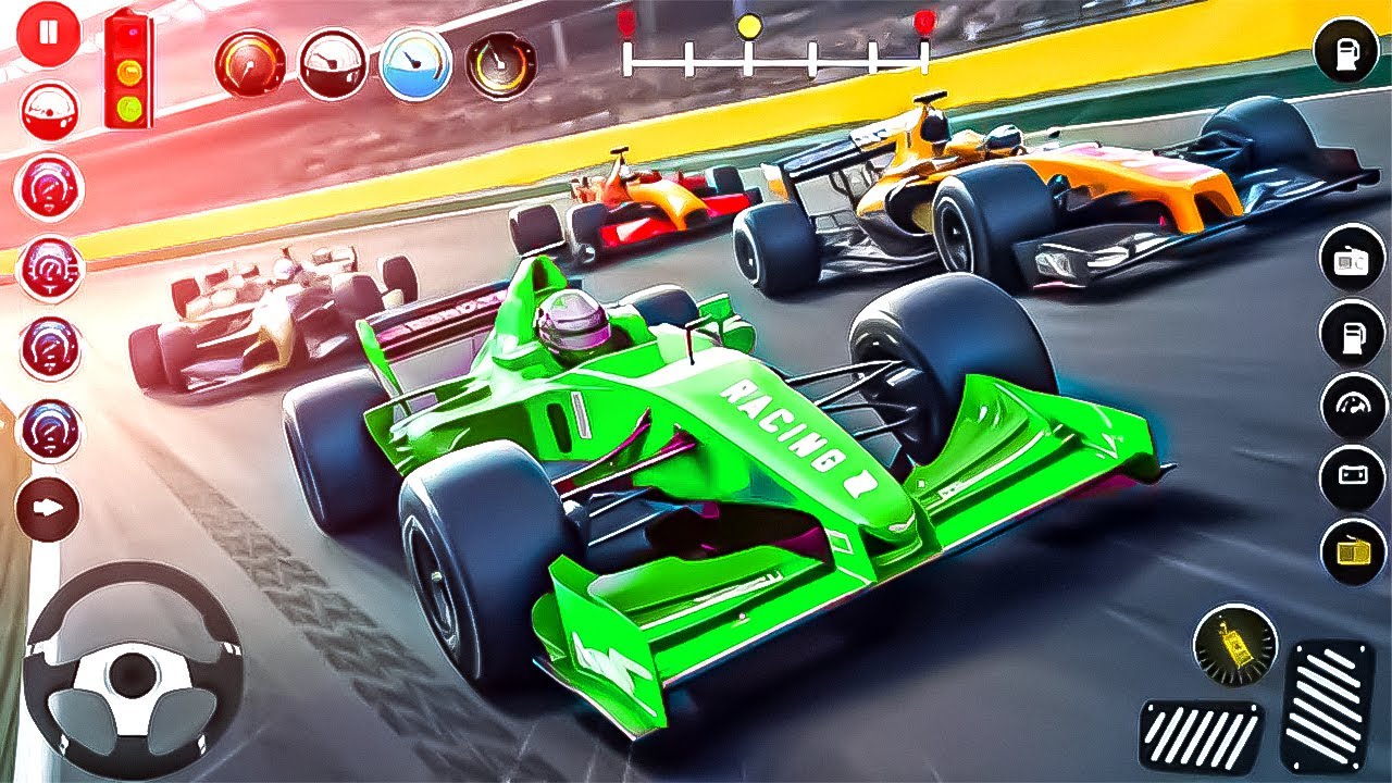 Epic Formula Car Stunts on the Mega Ramp Adrenaline Overload ...