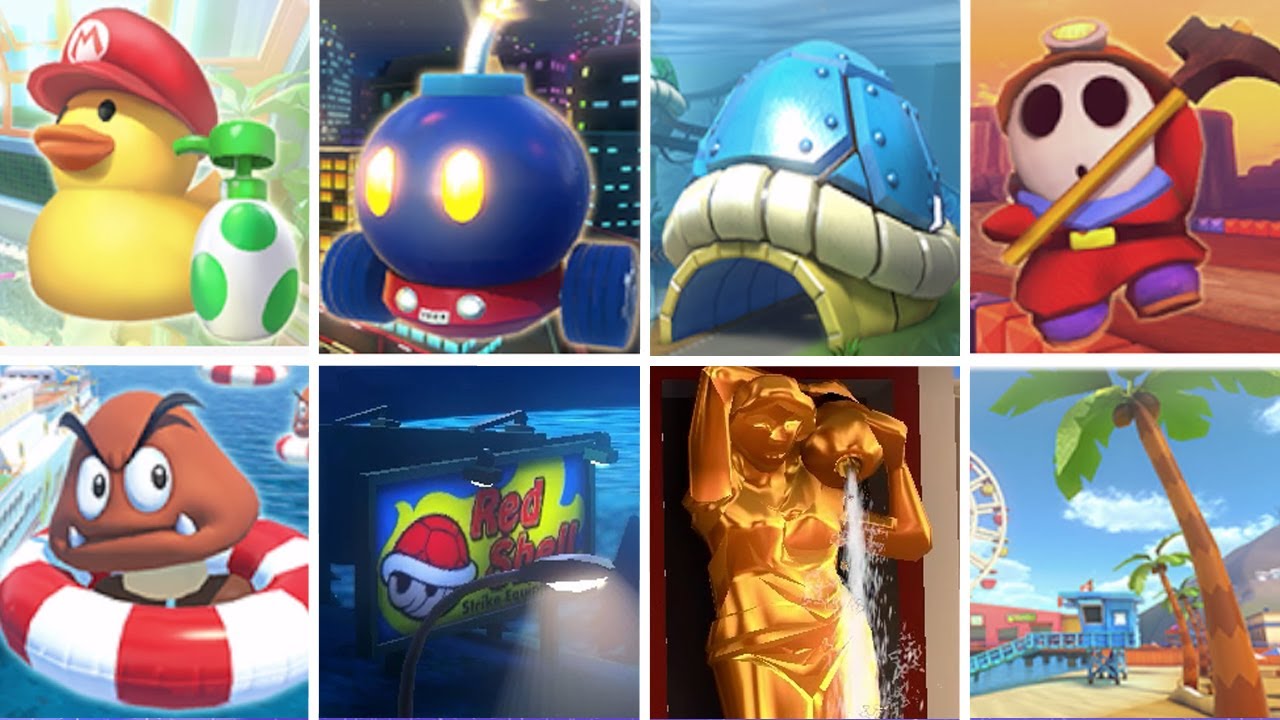 MARIO KART 8 DELUXE - All Wave 5 Tracks + Characters | Booster Pass DLC ...