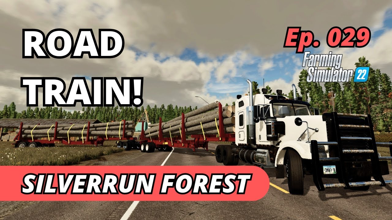 Logging Road Train & Cotton Harvesting - Silverrun Forest EP 029 ...