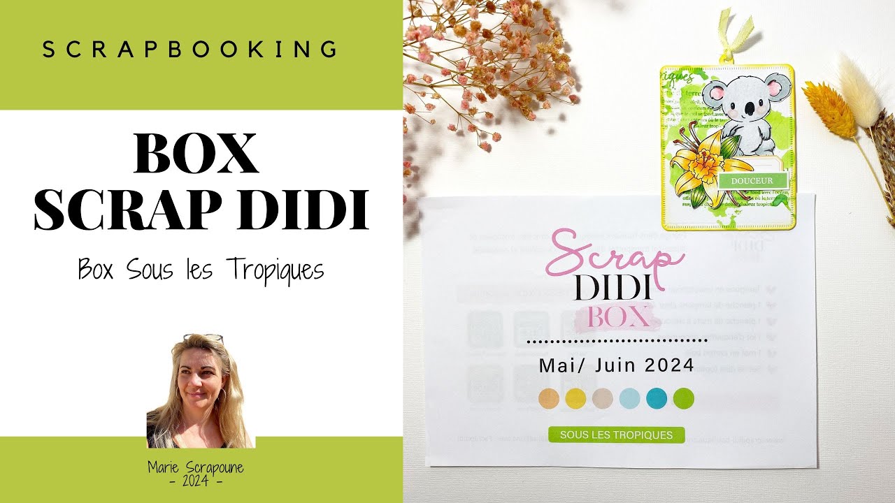 Box Scrap Didi Présentation et Tuto Scrapbooking 100% BOX - YouTube