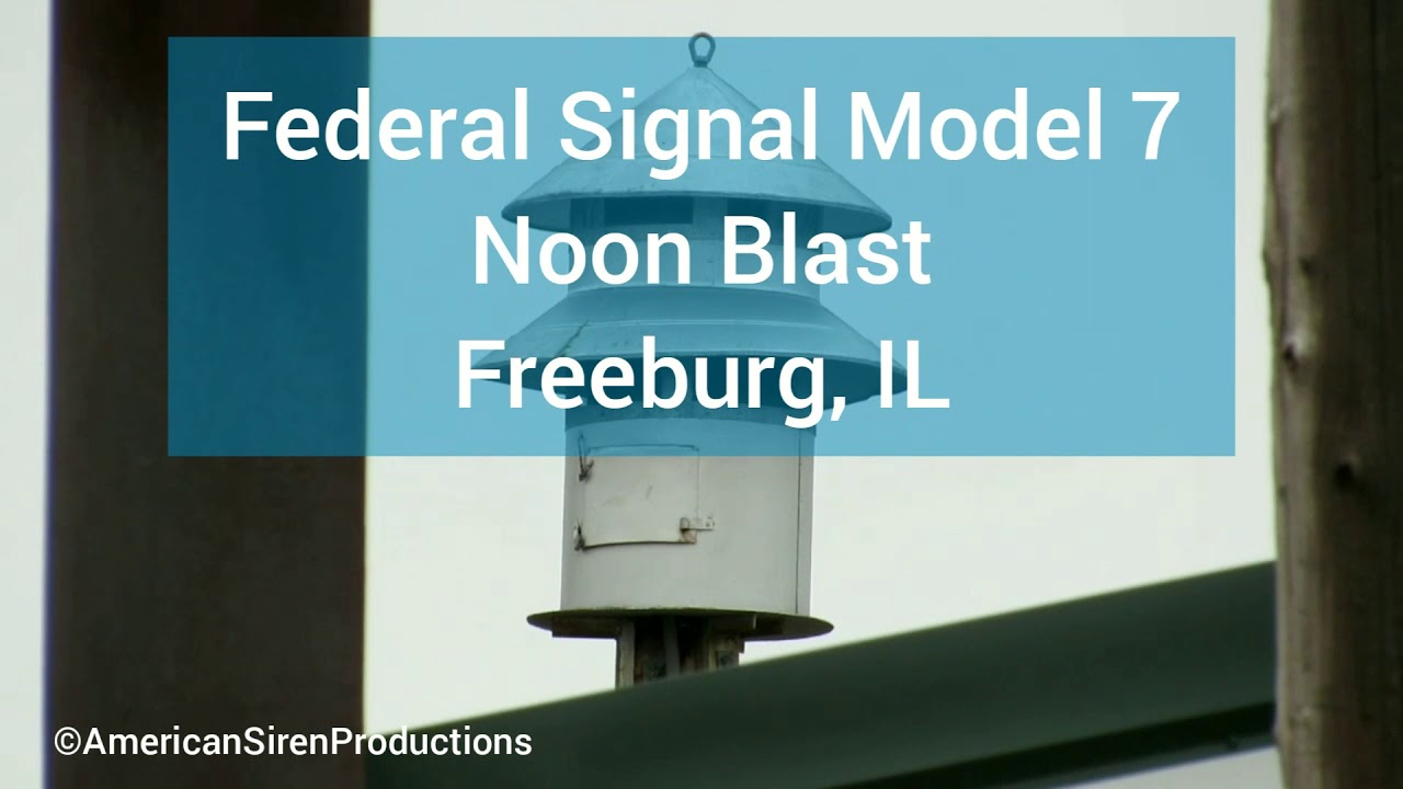 Federal Model 7 Noon Blast, Freeburg, iL - YouTube