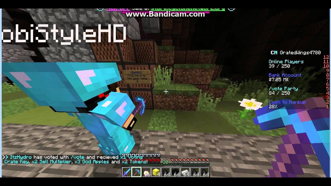 MineCraft PC +===+ Prison Server +===+ Cyclone Network +===+ Part 1 ...