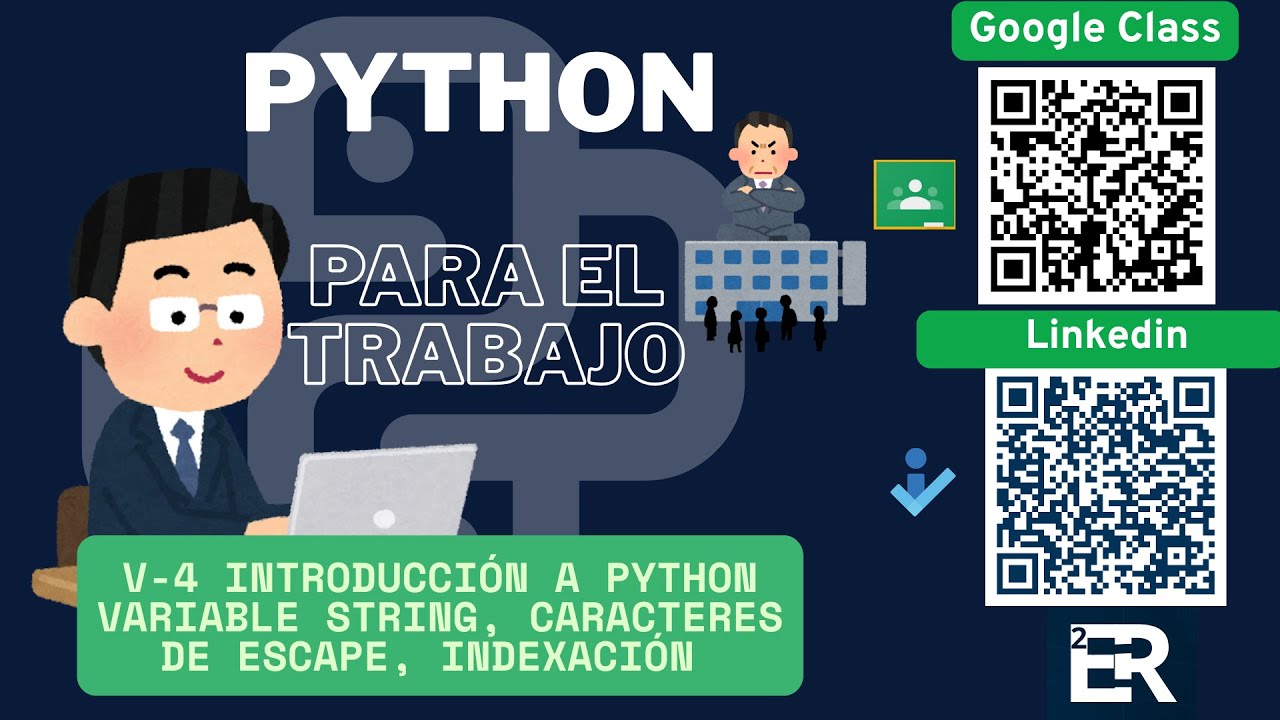V4- Introducción A Python- Variable String -Indexación- Slice- Función ...