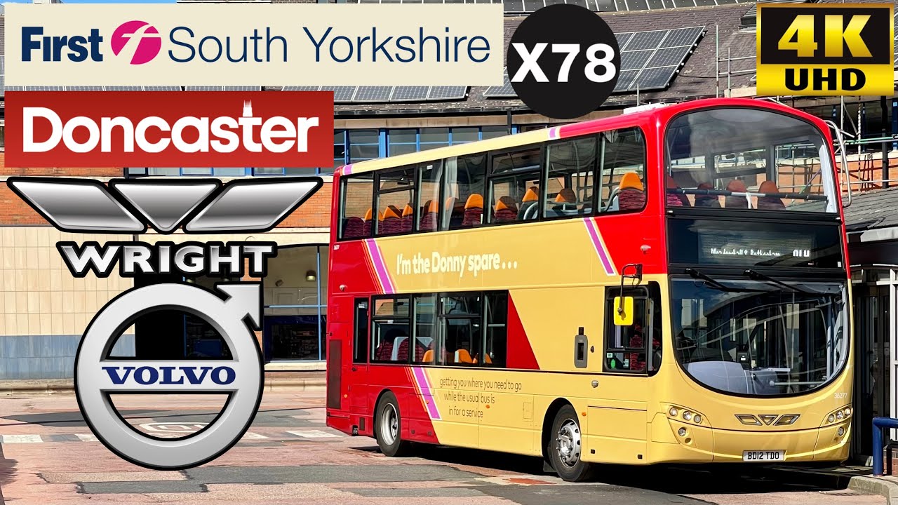 [First South Yorkshire: X78 Sheffield to Doncaster via Rotherham ...