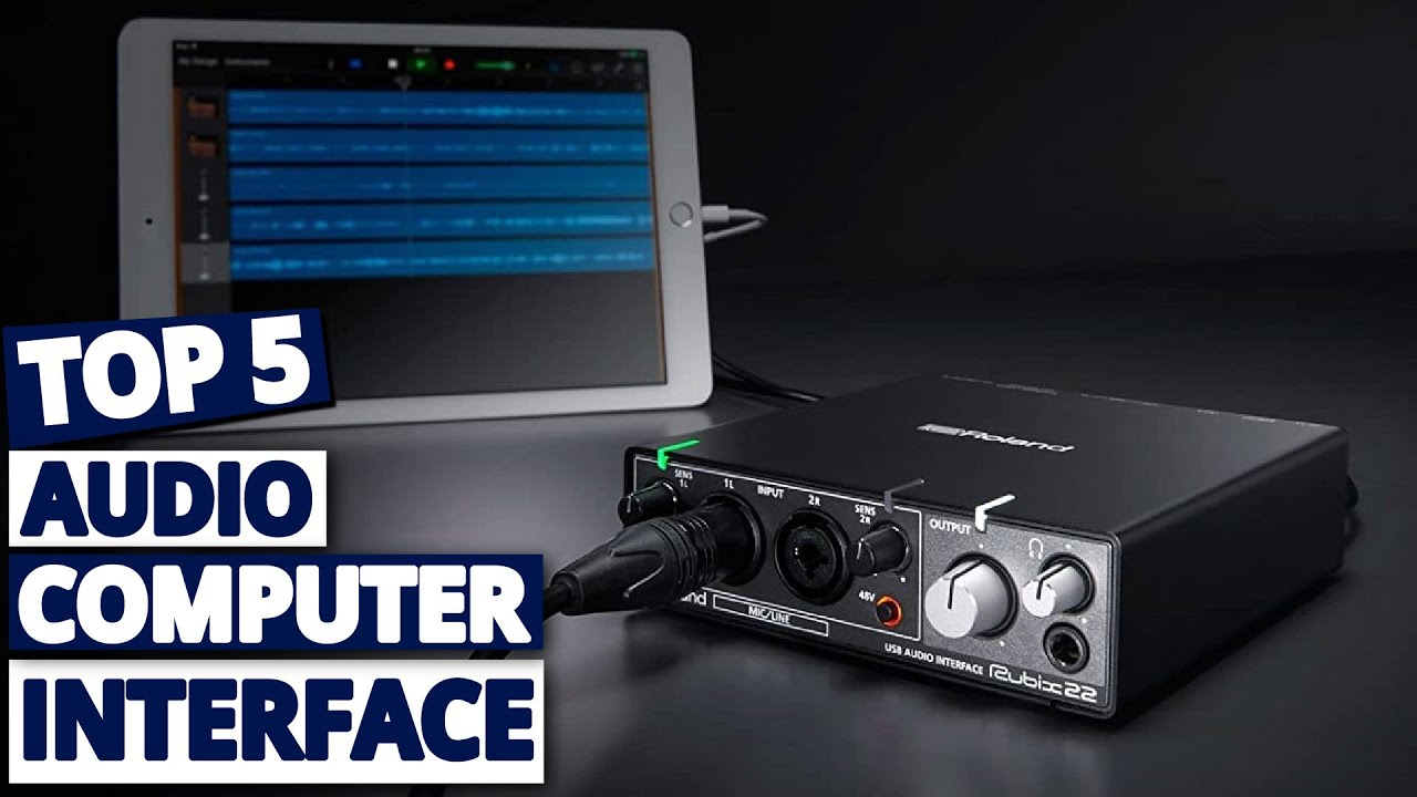 Best Audio Computer Interface for Music Production and Recording - YouTube