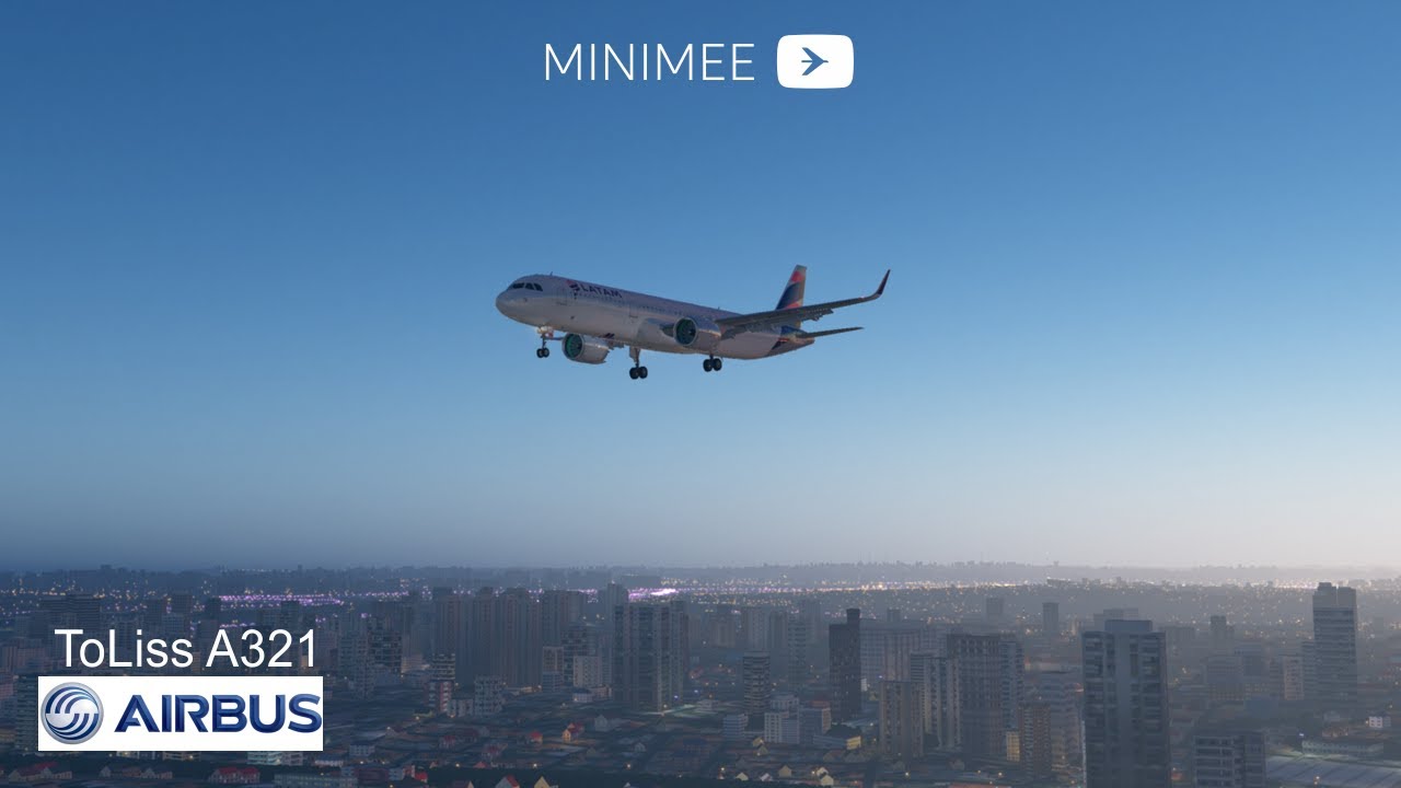ToLiss A321 neo LATAM Sao Paulo GRU - YouTube