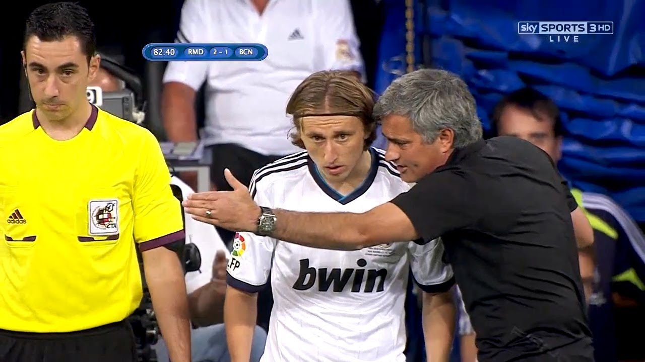 Luka Modric Real Madrid Debut - YouTube