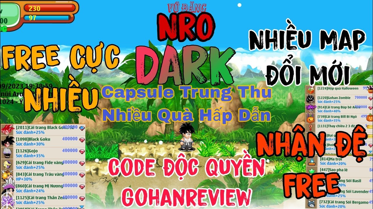 Game Lậu|Nro Dark Mở Test Thay Map Mới Free Cực Nhiều Nhận Đệ Tại Nhà ...