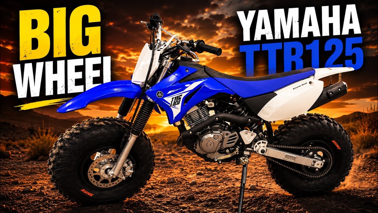 The NEW YAMAHA Big Wheel TTR125 - YouTube