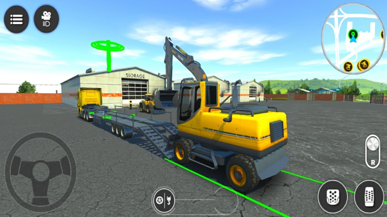 Mobil Truk Tronton Panjang Angkut Excavator Beko Keruk - Mobil Balap ...