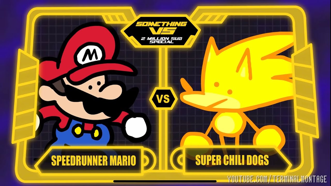 I put Gangsters Paradise over the Speedrunner Mario and Super Chili ...