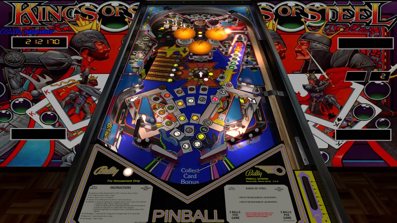 Kings of Steel Pinball VPX - YouTube