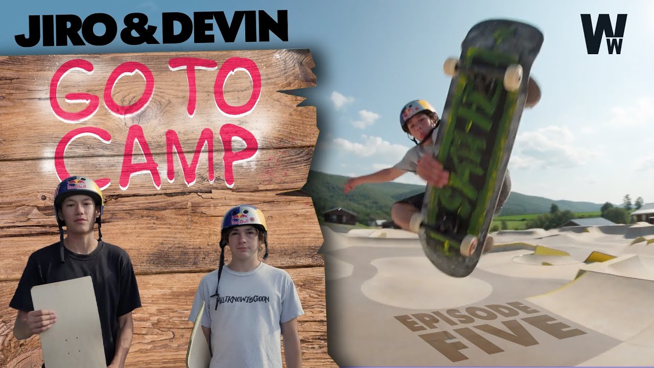 Jiro & Devin Go to Camp - EP5 - Create-A-Skate - YouTube