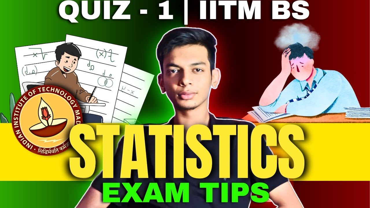 How to Prepare for Qualifier Exam IIT Madras BS | Statistics | Datalogy ...