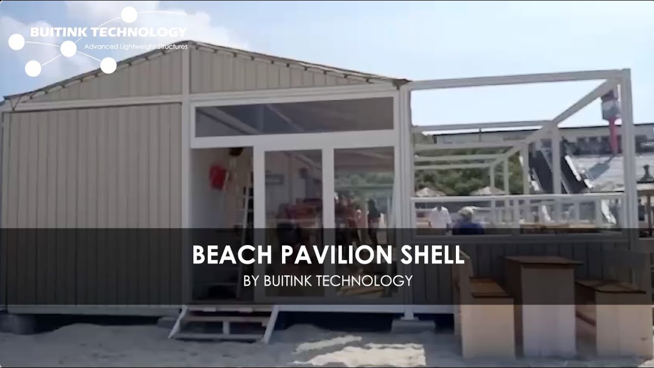 Beach pavilion shell - YouTube
